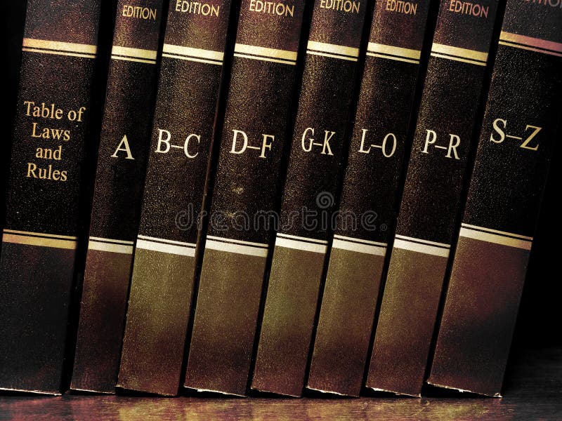 Law Books stock photo. Image of study, spine, statute - 4803014