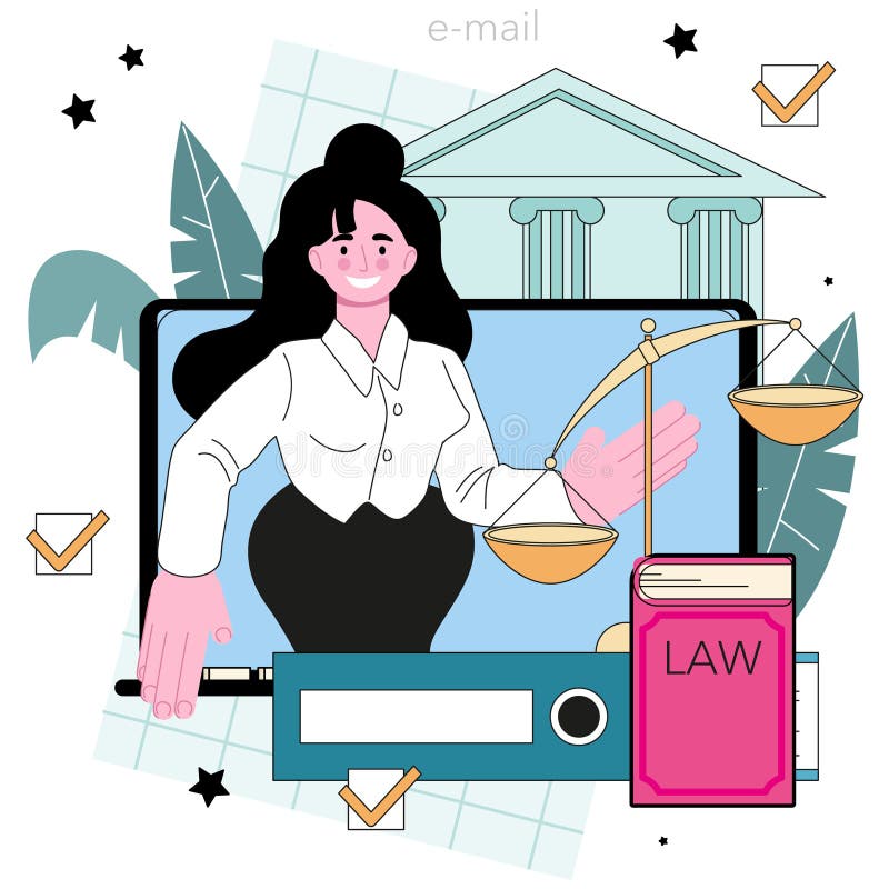 Law Class Online Service or Platform. State Judicial System Studying ...