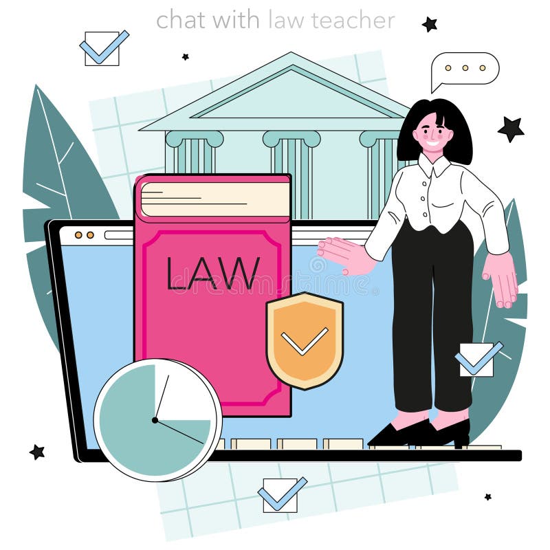 Law Class Online Service or Platform. State Judicial System Studying ...