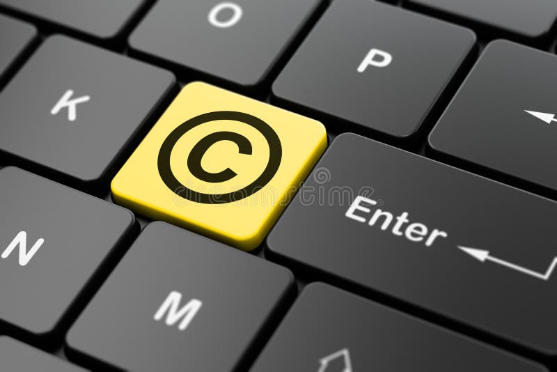 Copyright Symbol Computer Keyboard Stock Illustrations – 173 Copyright ...