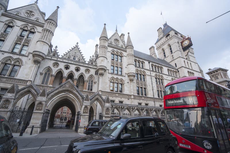 The Law Courts of England - Royal Courts of Justice in London - LONDON ...