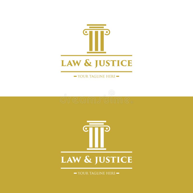 Law Design. Vector Illustration Decorative Design Stock Vector ...