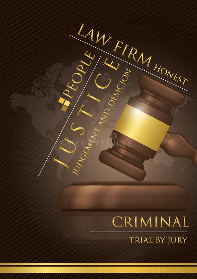 Law Design. Vector Illustration Decorative Design Stock Vector ...