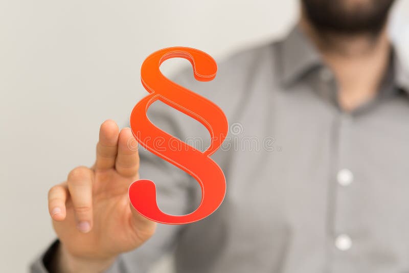 A law digital sign in hand stock photo. Image of jury - 181293816