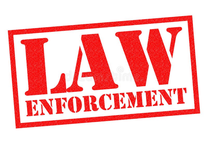 Law enforcement stock illustration. Illustration of enforcement - 86703816