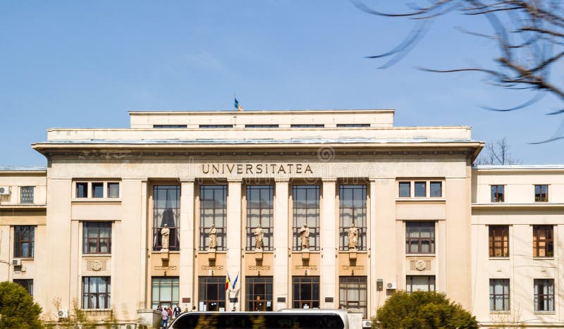 Law Faculty of University of Bucharest Romania Editorial Photography ...