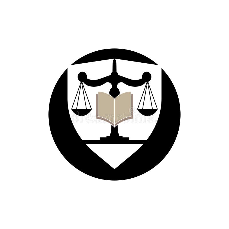 Law Firm Logo and Icon Design Template-vector Stock Illustration ...