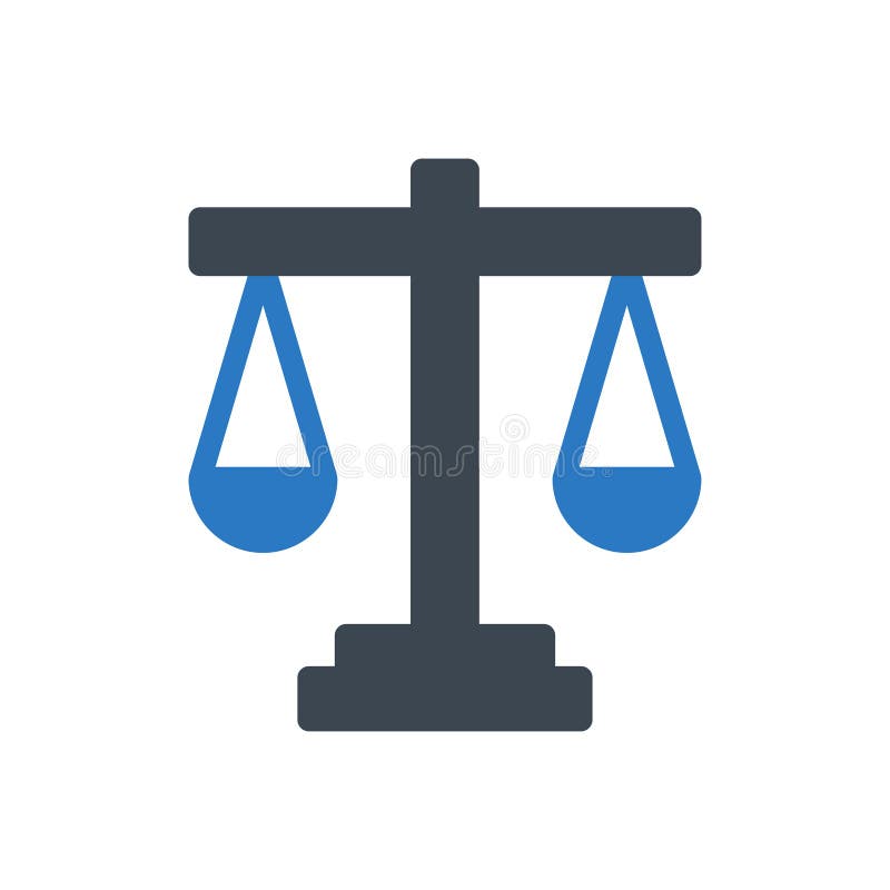 Law Vector Glyph Colour Icon Stock Vector - Illustration of premium ...