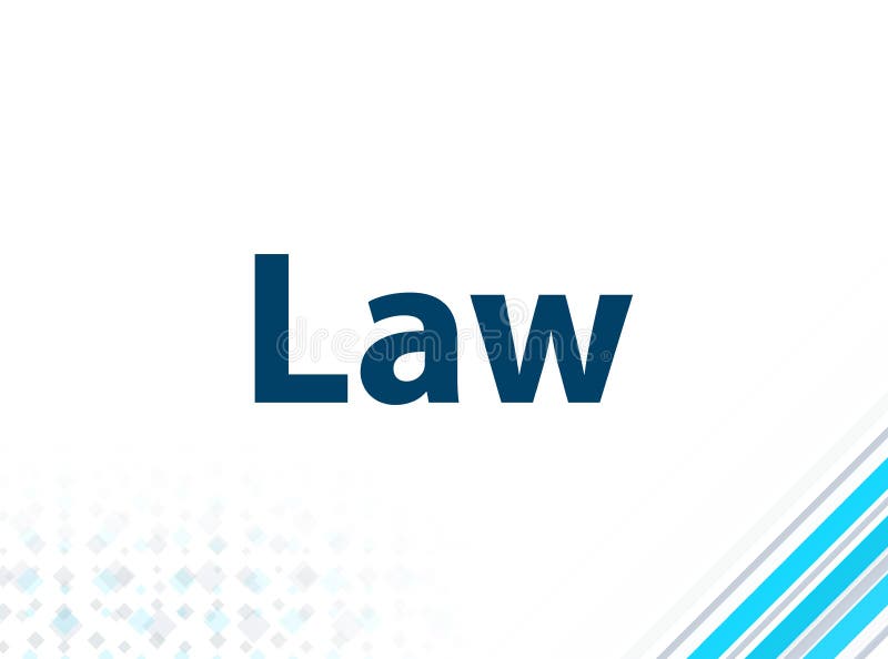 Law Modern Flat Design Blue Abstract Background Stock Illustration ...