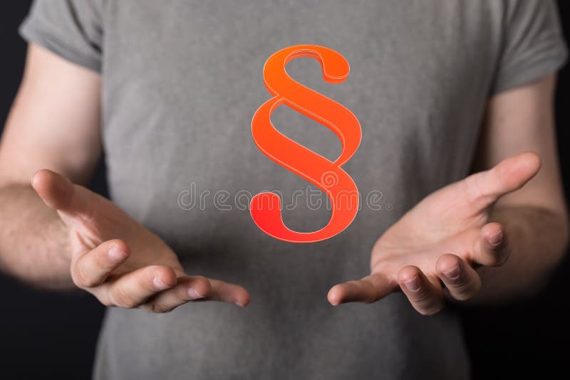 A Law Justice Court in Hand Stock Photo - Image of decision, business ...