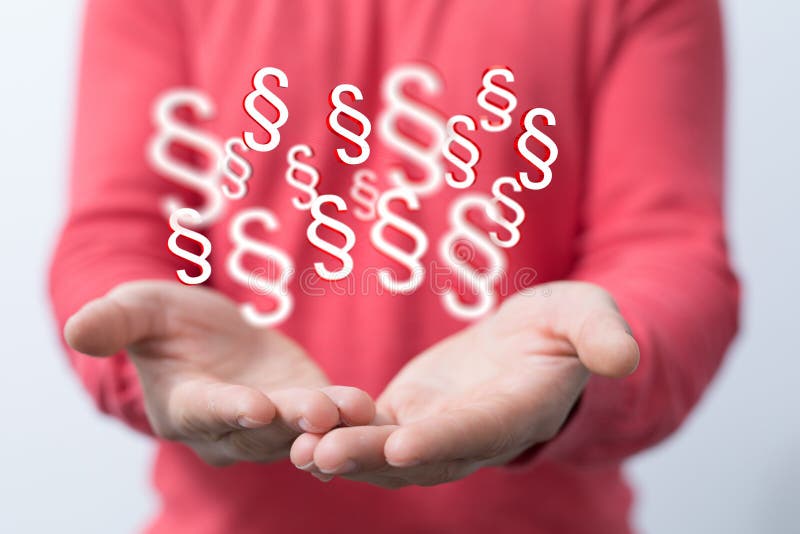 A Law Justice Court in Hand Stock Image - Image of symbol, homepage ...