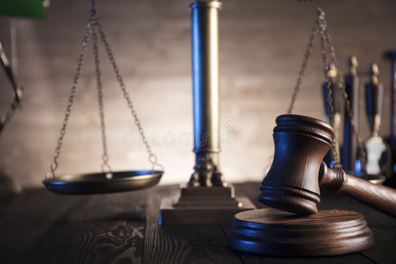 Law and justice theme. stock photo. Image of mallet, legislation - 90540468
