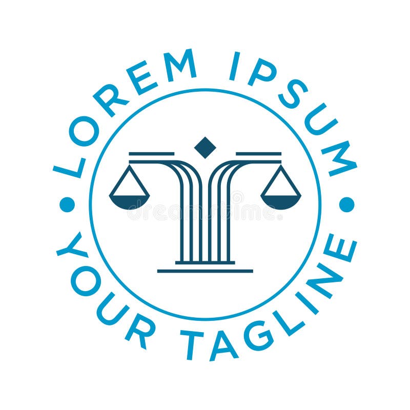 Law Logo Vector Design Template Basic RGB Stock Illustration ...