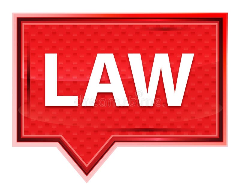 Law Misty Rose Pink Banner Button Stock Illustration - Illustration of ...