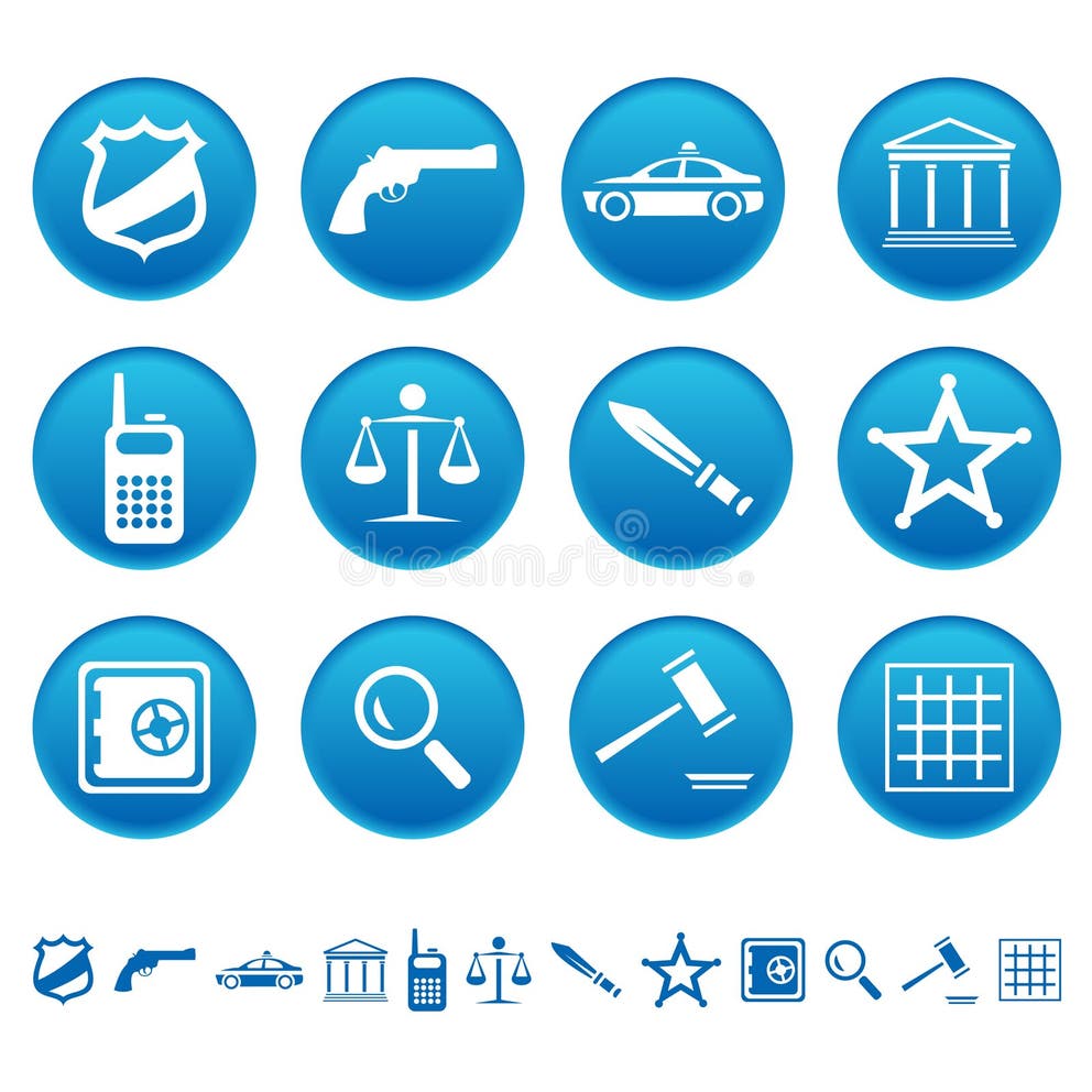 Law Order Symbols Stock Illustrations – 813 Law Order Symbols Stock ...