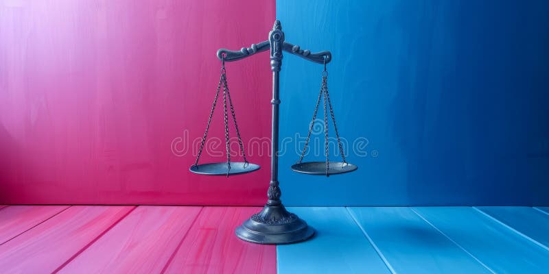 Blue and Pink Scale Background. Generative AI Stock Illustration ...