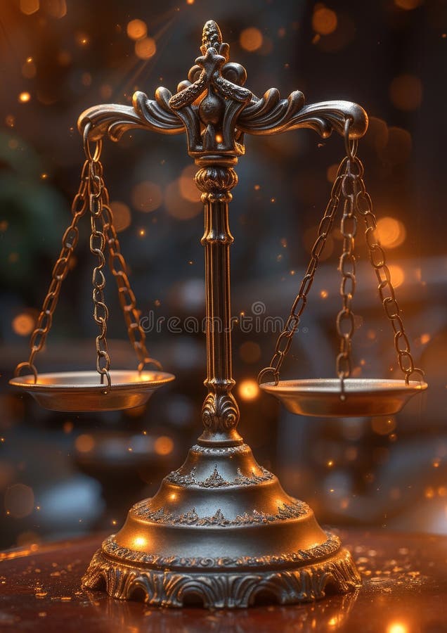 Law Theme. Scales of Justice Stock Image - Image of arbitration ...