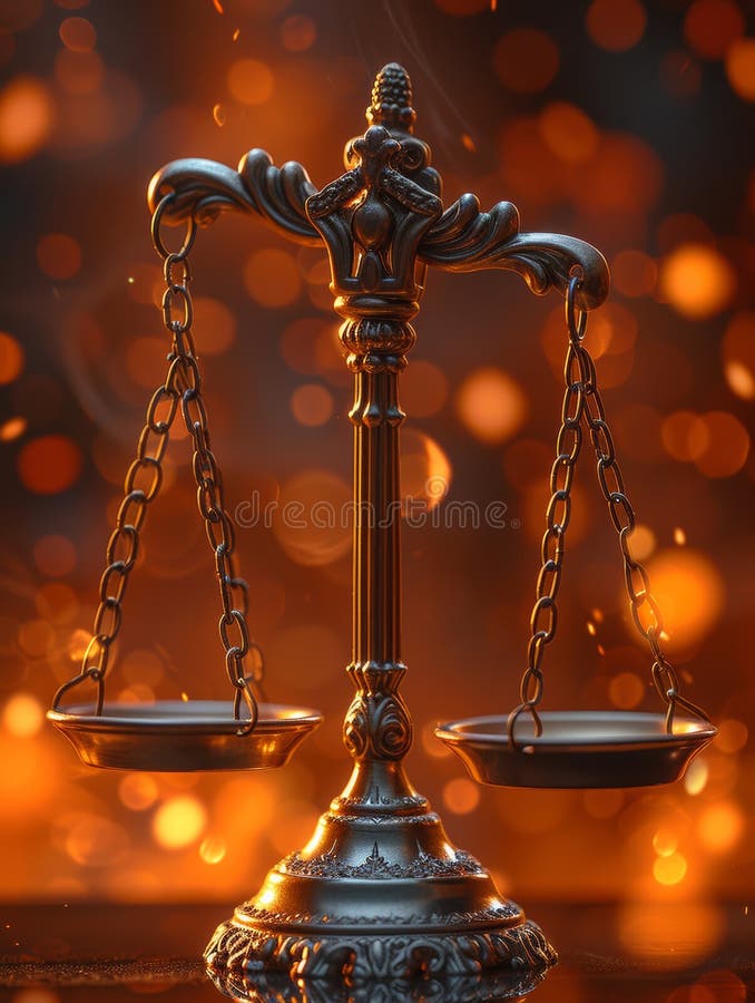 Law Theme. Scales of Justice Stock Image - Image of symbol, judge ...