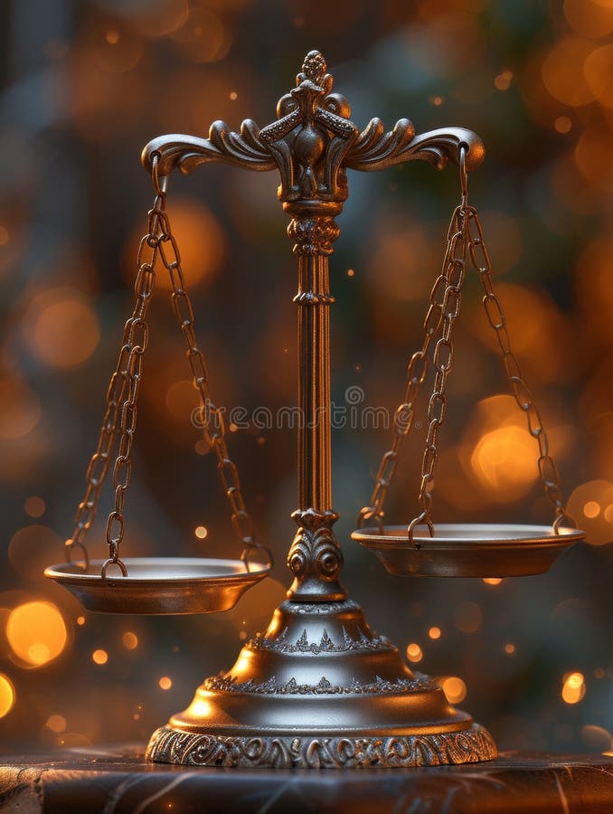 Law Theme. Scales of Justice Stock Photo - Image of balance, criminal ...