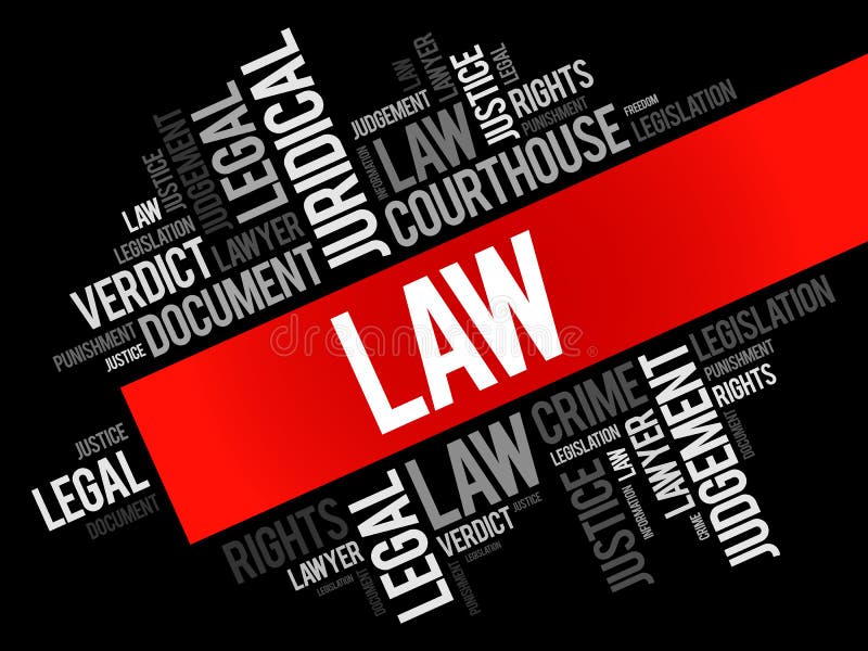 Rule word cloud stock illustration. Illustration of authority - 200307632