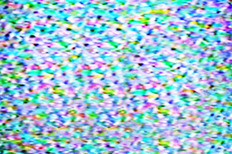 Ruis Op Het Televisiescherm Stock Afbeelding - Image of signaal ...