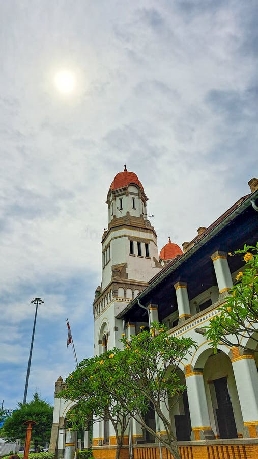 Lawang Sewu Building Semarang Landmark Stock Image - Image of building ...
