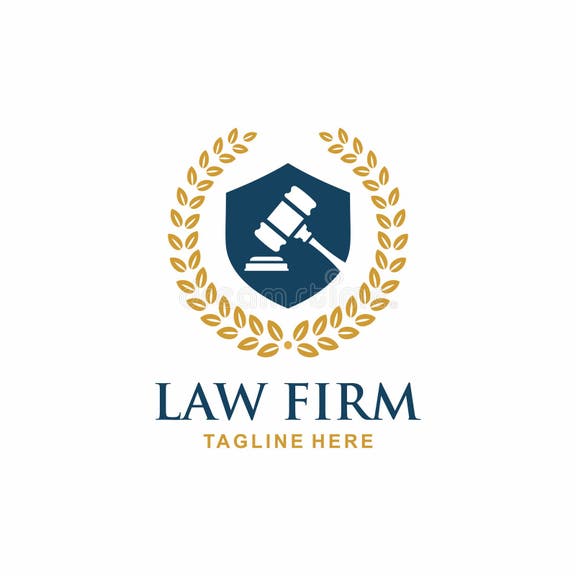 Gavel logo design stock vector. Illustration of concept - 269540174