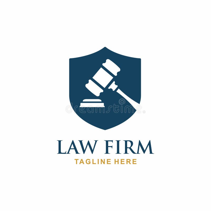 Gavel logo design stock vector. Illustration of jury - 269540185