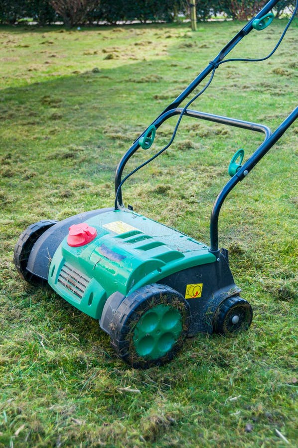 Lawn aerator stock image. Image of instrument, farming - 38779017