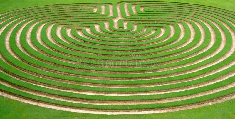 Lawn or grass Garden maze stock photo. Image of maze, landscape - 3637518