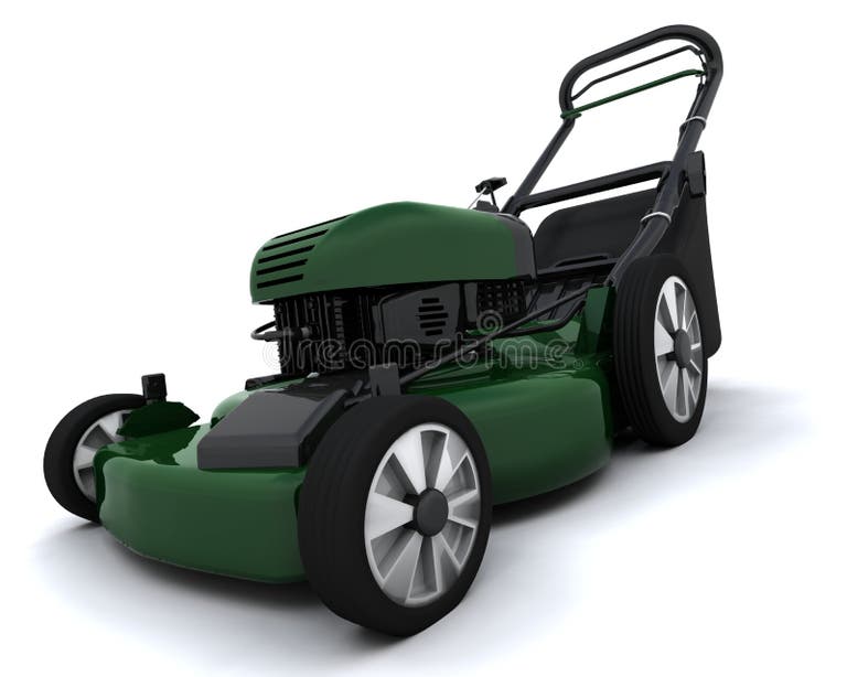 Push Lawn Mower Stock Illustrations – 1,734 Push Lawn Mower Stock ...