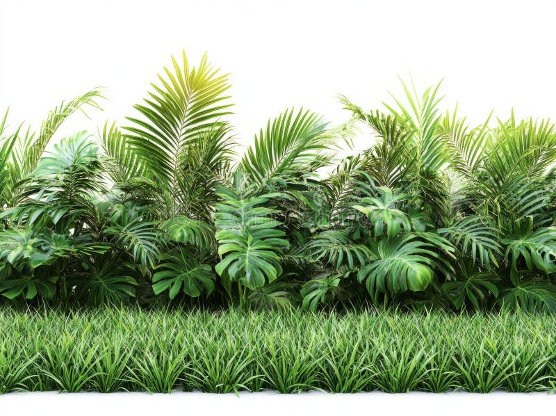 Lawn for Product Display on a Clear Background Stock Photo - Image of ...