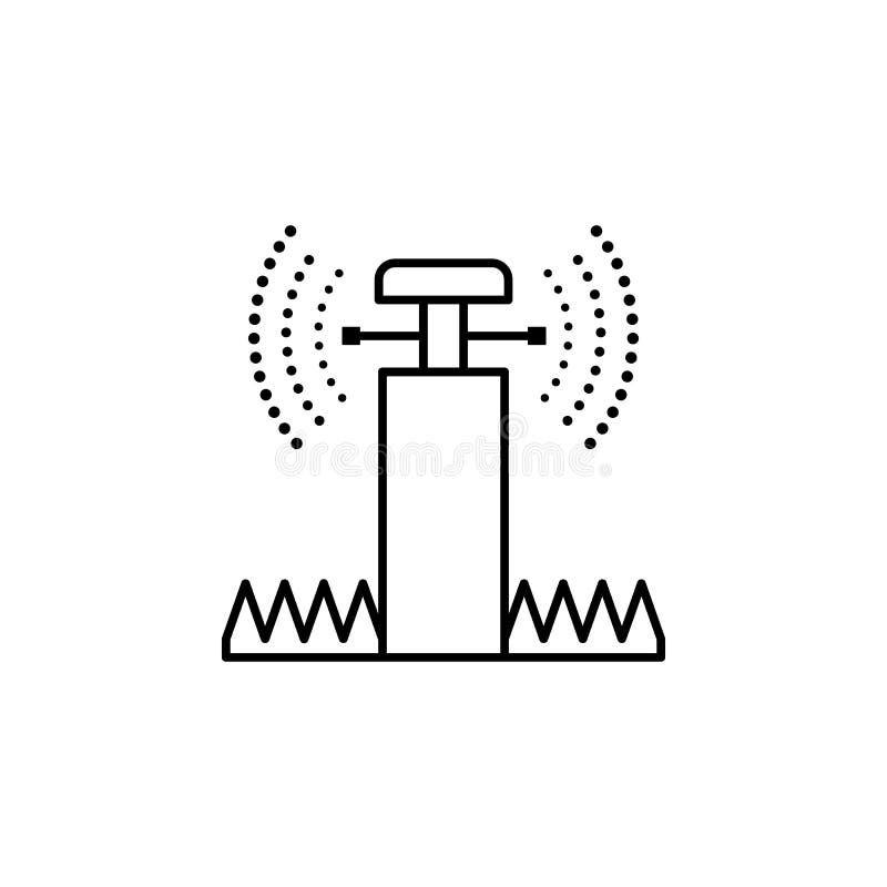 Lawn Sprinkler Icon. Element of Drip Watering Icon for Mobile Concept ...