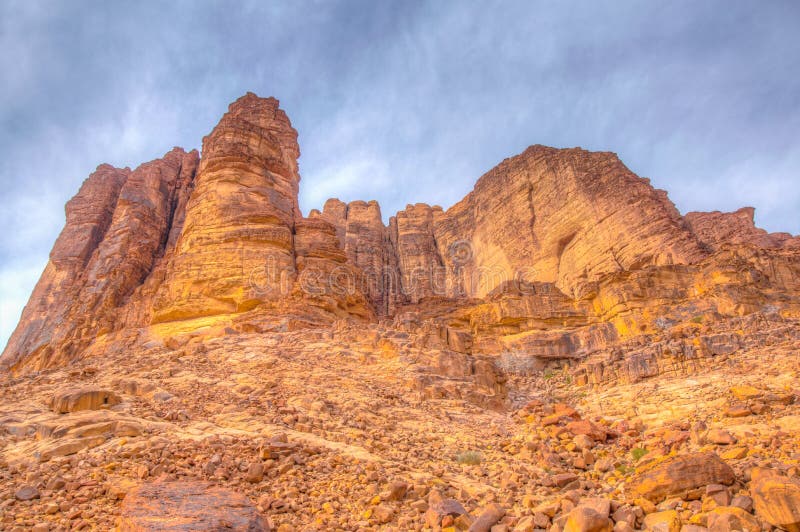 Lawrence Spring at Wadi Rum, Jordan Stock Image - Image of arab, desert ...