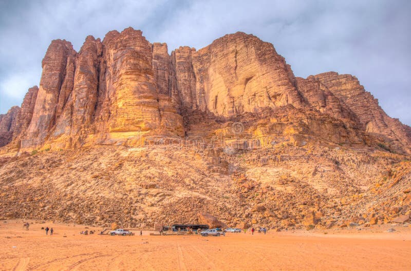 Lawrence Spring at Wadi Rum, Jordan Stock Image - Image of spring ...