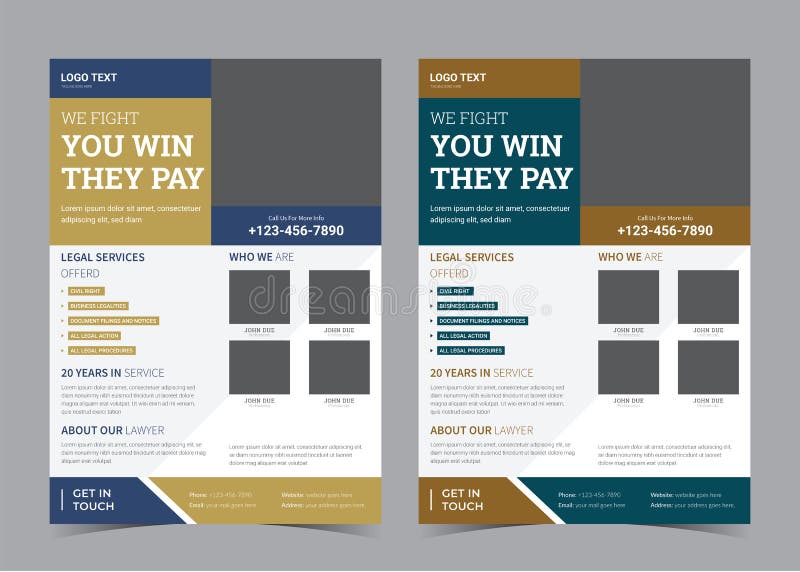 Lawyer Flyer Design. Advocate Ad. Consultant Lawyer Flyer Template ...