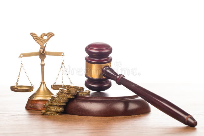 Lawyer gavel stock image. Image of gavel, book, table - 274300505