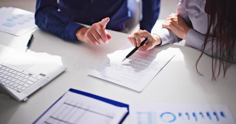 Lawyer Hand Document Review Stock Photo - Image of hand, discussing ...