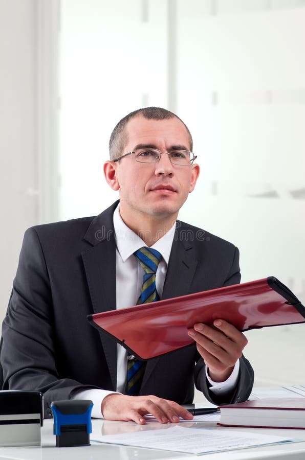 Lawyer On His Workplace Picture. Image: 23701630