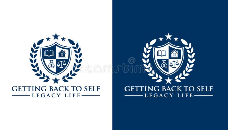 Lawyer Logo Design Template Stock Illustration - Illustration of ...