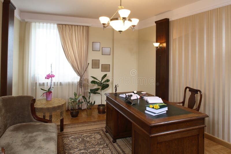 Lawyer office stock image. Image of public, adviser, desk - 4350161