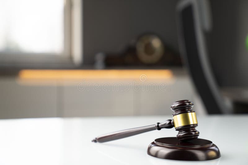 Lawyer Office. Law Concept Background. Stock Image - Image of judge ...