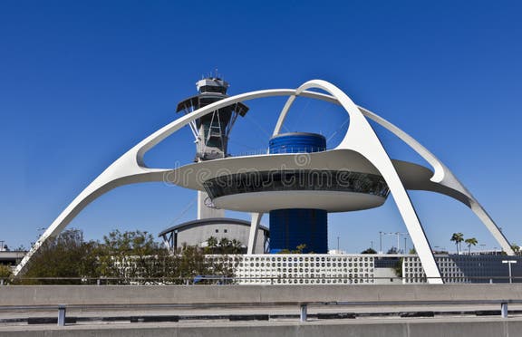 LAX Theme Building stock image. Image of control, building - 18602419