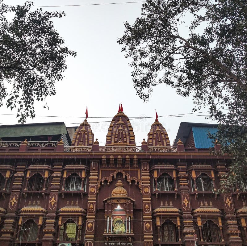 Laxmi narayan temple stock image. Image of tower, town - 237226259