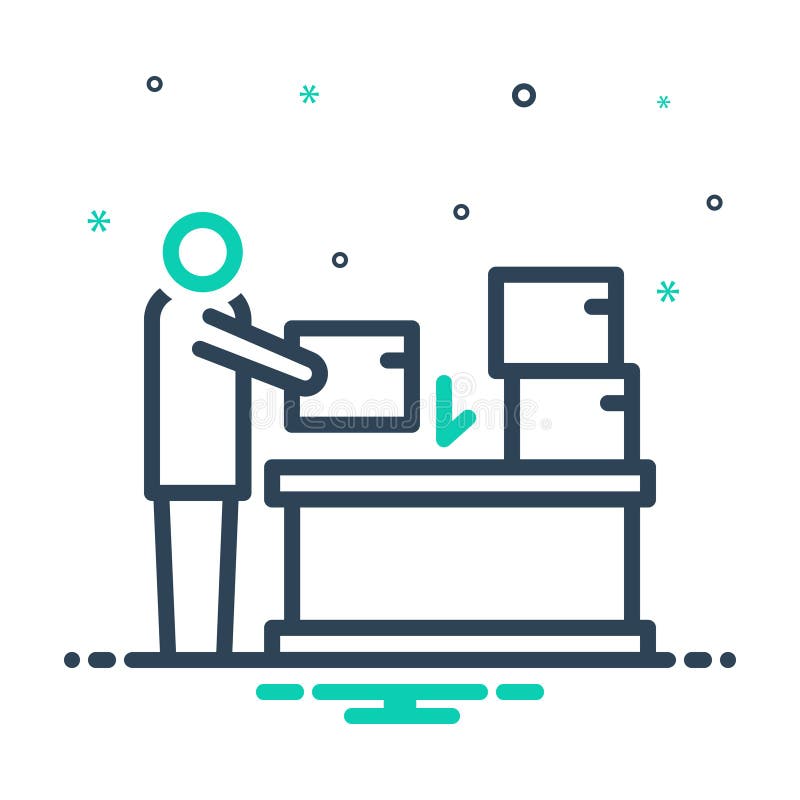 Mix Icon for Lay, Keep and Goods Stock Vector - Illustration of cargo ...