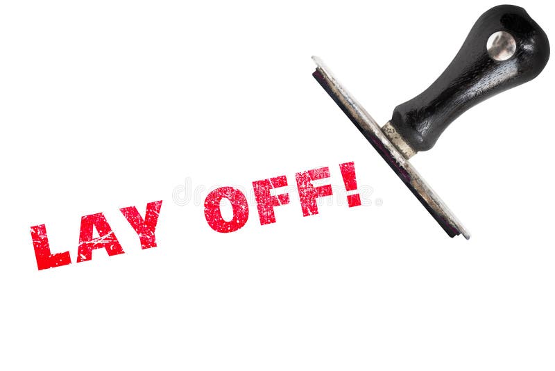 Lay off stamp text stock photo. Image of symbol, rubber - 79145368