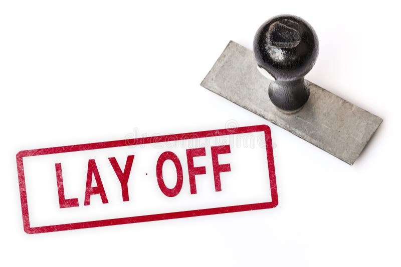 Lay off word text stamp. stock image. Image of people - 77199295