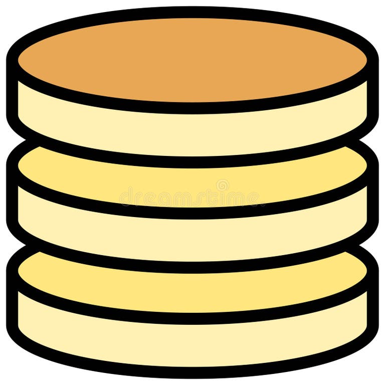 Layer Cake Icon, Bakery and Baking Related Vector Stock Vector ...