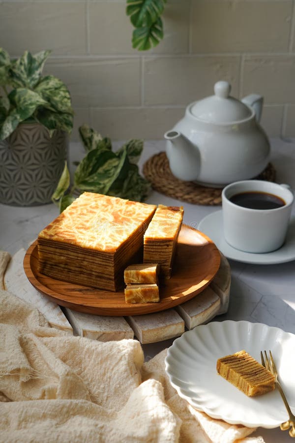 Layer Cake (Kek Lapis) stock image. Image of popular - 324169311