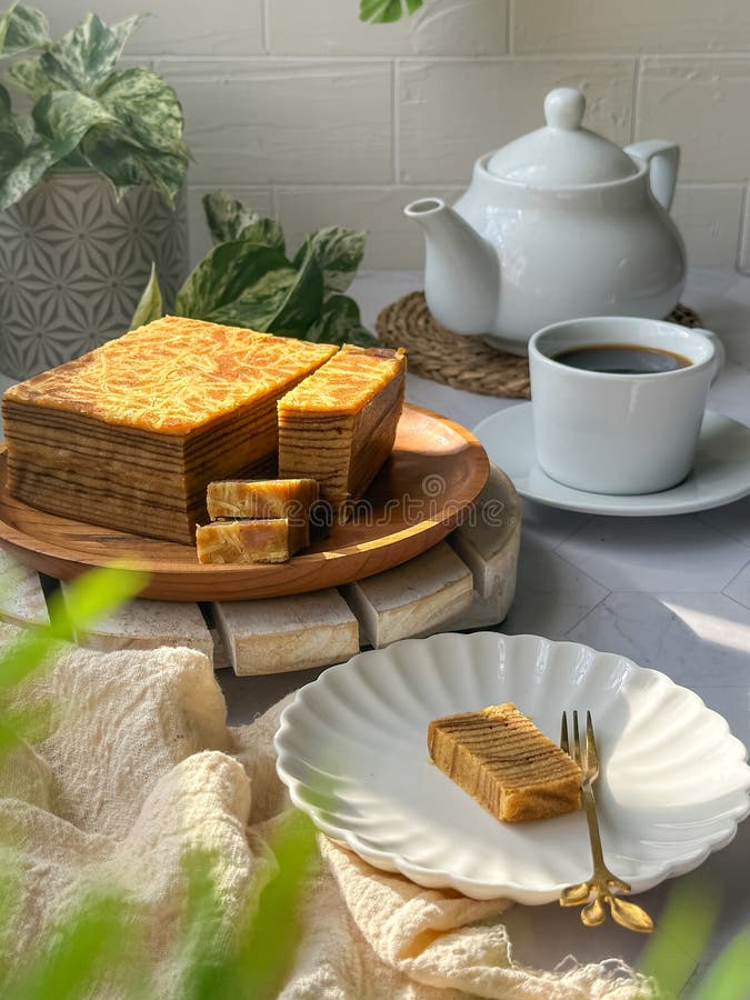 Layer Cake (Kek Lapis) stock image. Image of celebration - 324168855